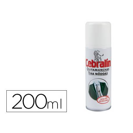 Quitamanchas marca Cebralin spray 200 ml (59989) - Materialescolar.es