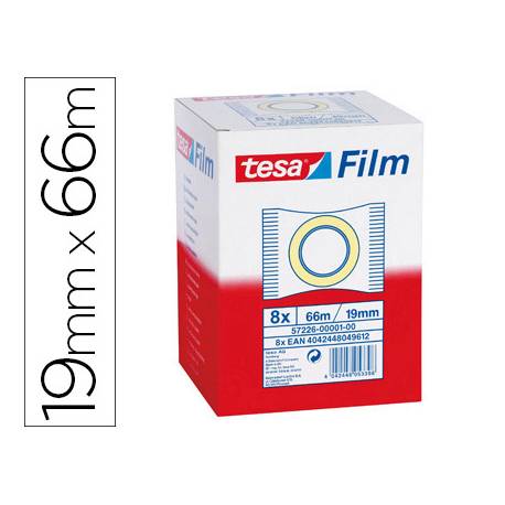 Cinta adhesiva marca Tesa standard (39144) - Materialescolar.es