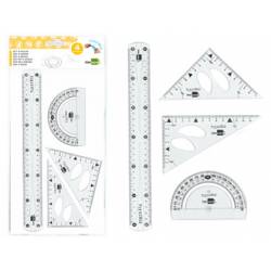 Escuadra y Cartabón - Individuales y en kits - Materialescolar.es
