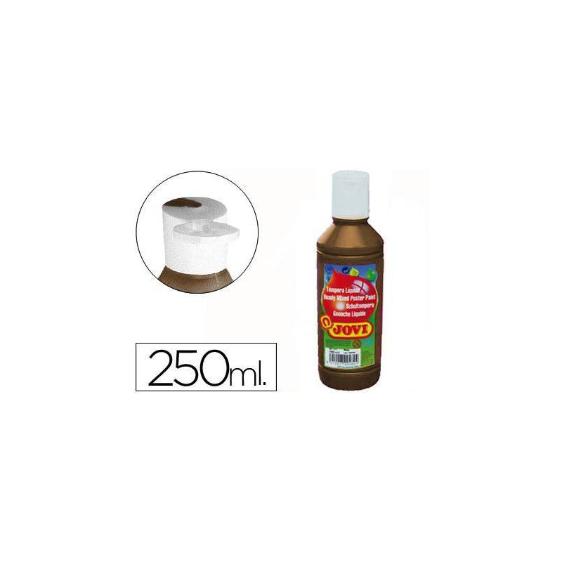 Tempera liquida Jovi color marron 250 cc (51925) - Materialescolar.es
