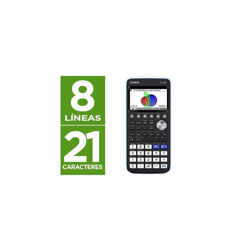 Calculadora Cientifica Casio FX- CG50 Grafica con 21 caracteres (155202)
